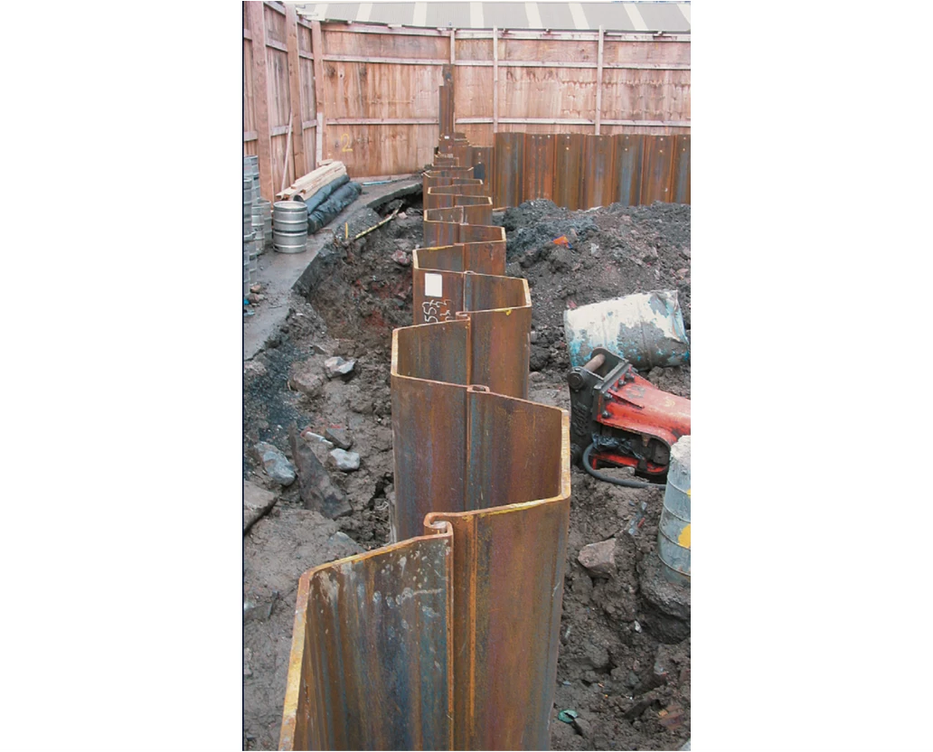 Sheet Piles - Trench